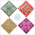 JEWEL BOX BY LAURA PERIN USING COLOUR COMPLEMENTS THREADS