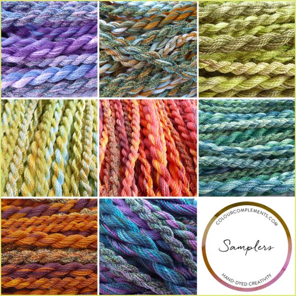 THREAD SAMPLER KITS - hand dyed threads