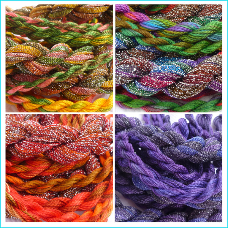 RAYON RIC RAC HAND DYED BY COLOUR COMPLEMENTS