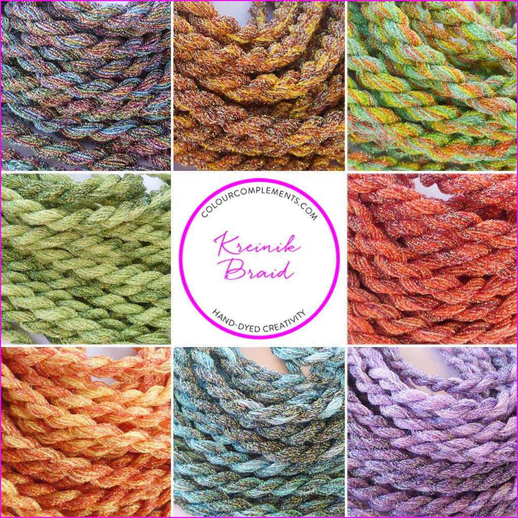 KREINIK BRAID hand dyed by Colour Complements