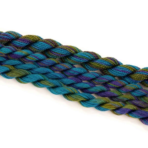 PEACOCK FEATHERS PERLE COTTON - Colour Complements