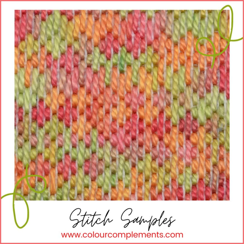 Embroidery Threads | Coral Pink Green - Colour Complements