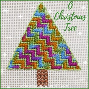 Christmas Tree Bonanza Hand Stitched | Colour Complements
