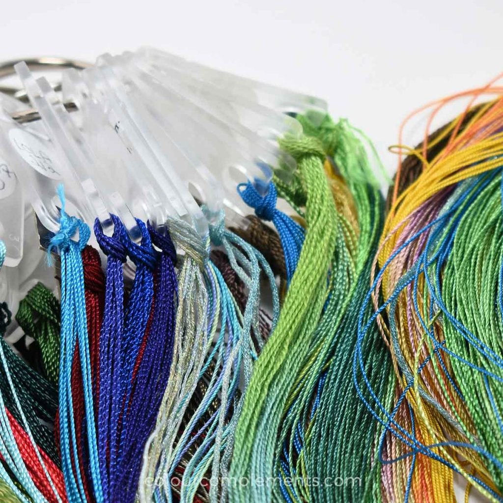 Embroidery Thread Organization - Colour Complements
