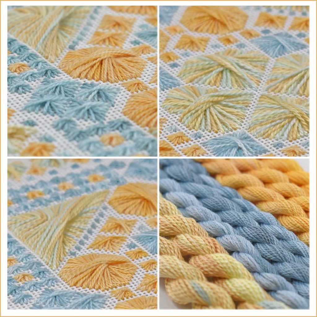 Straight Stitches | Hand Dyed Threads - Colour Complements