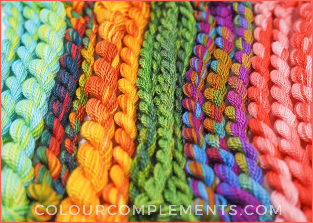 Playing With Colours | Embroidery Threads - Colour Complements
