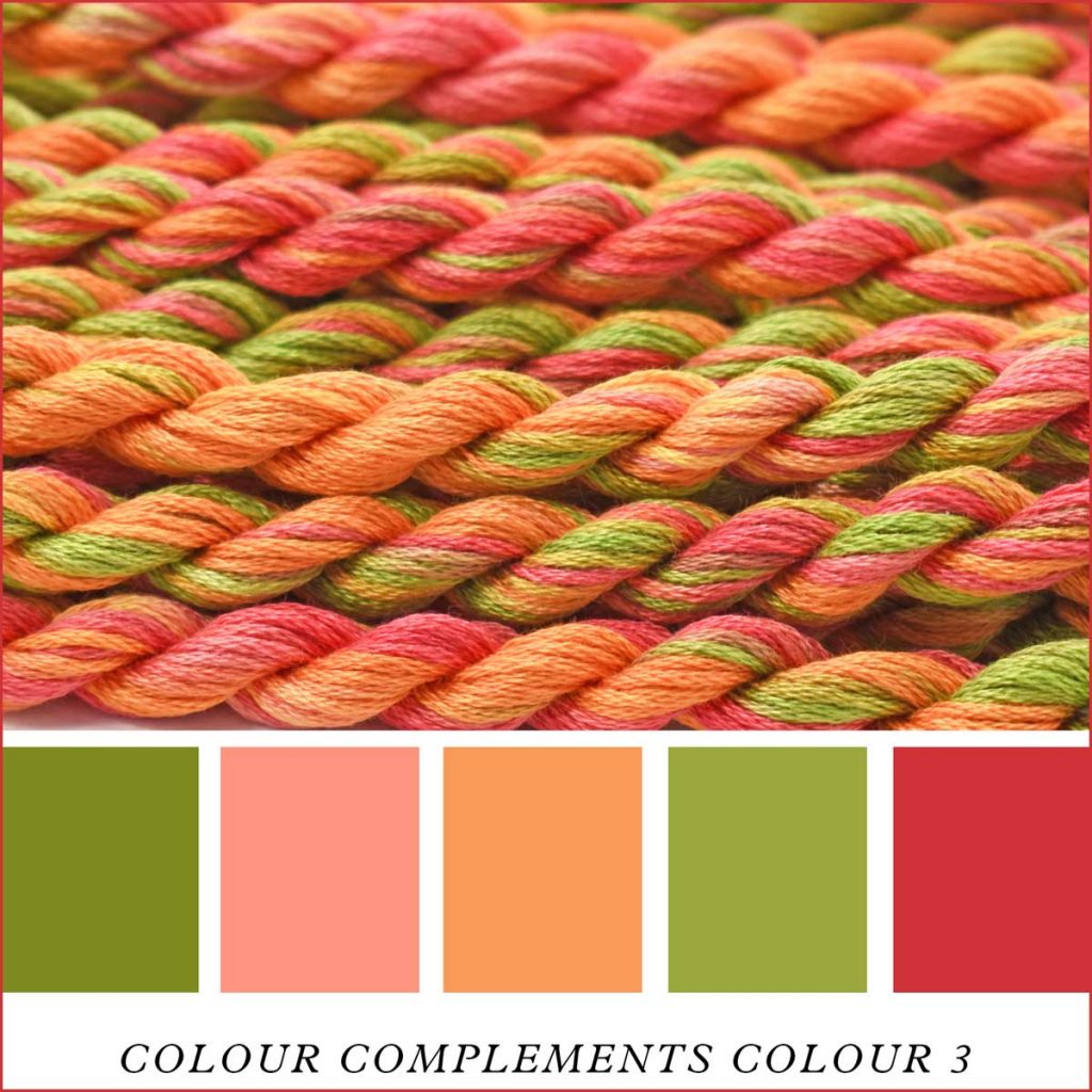 Stitch Sample Colour #67 | Needlepoint - Colour Complements