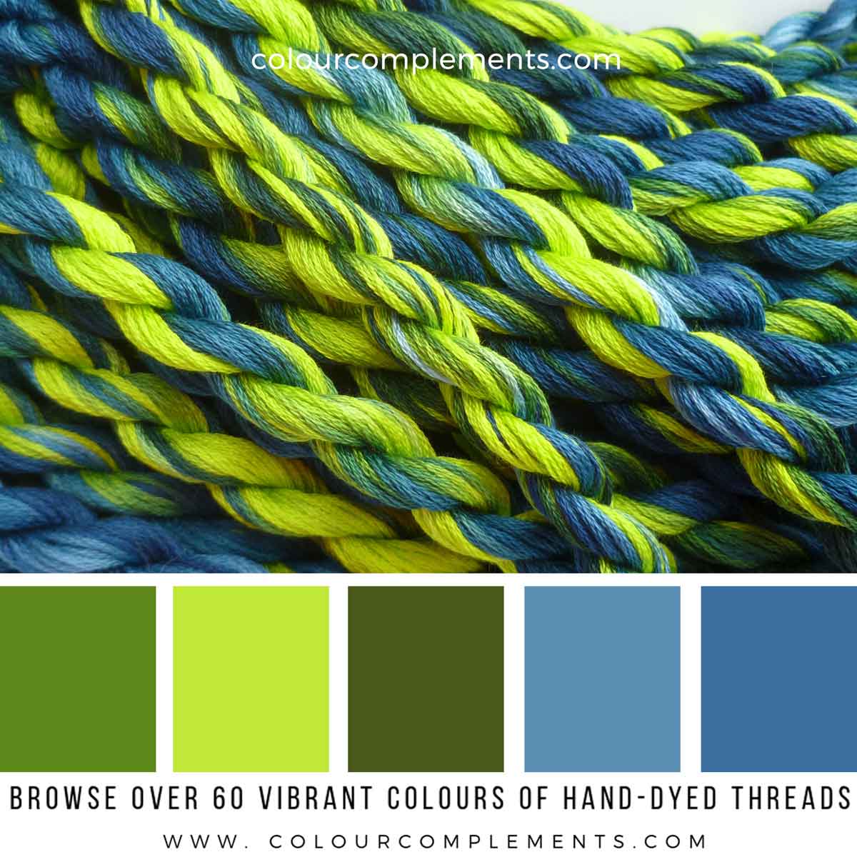 Stitch Sample Colour #67 | Needlepoint - Colour Complements