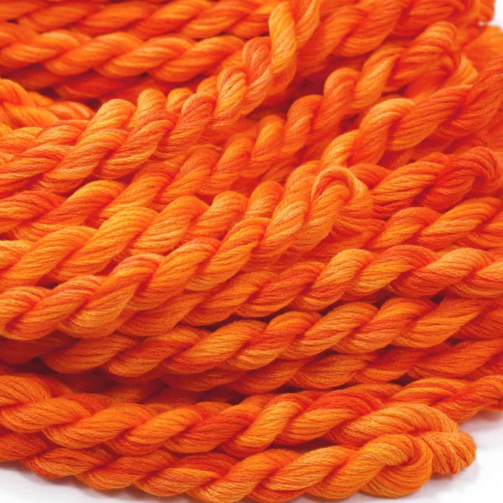 Orange Floss & Perle Cotton | Colour Complements