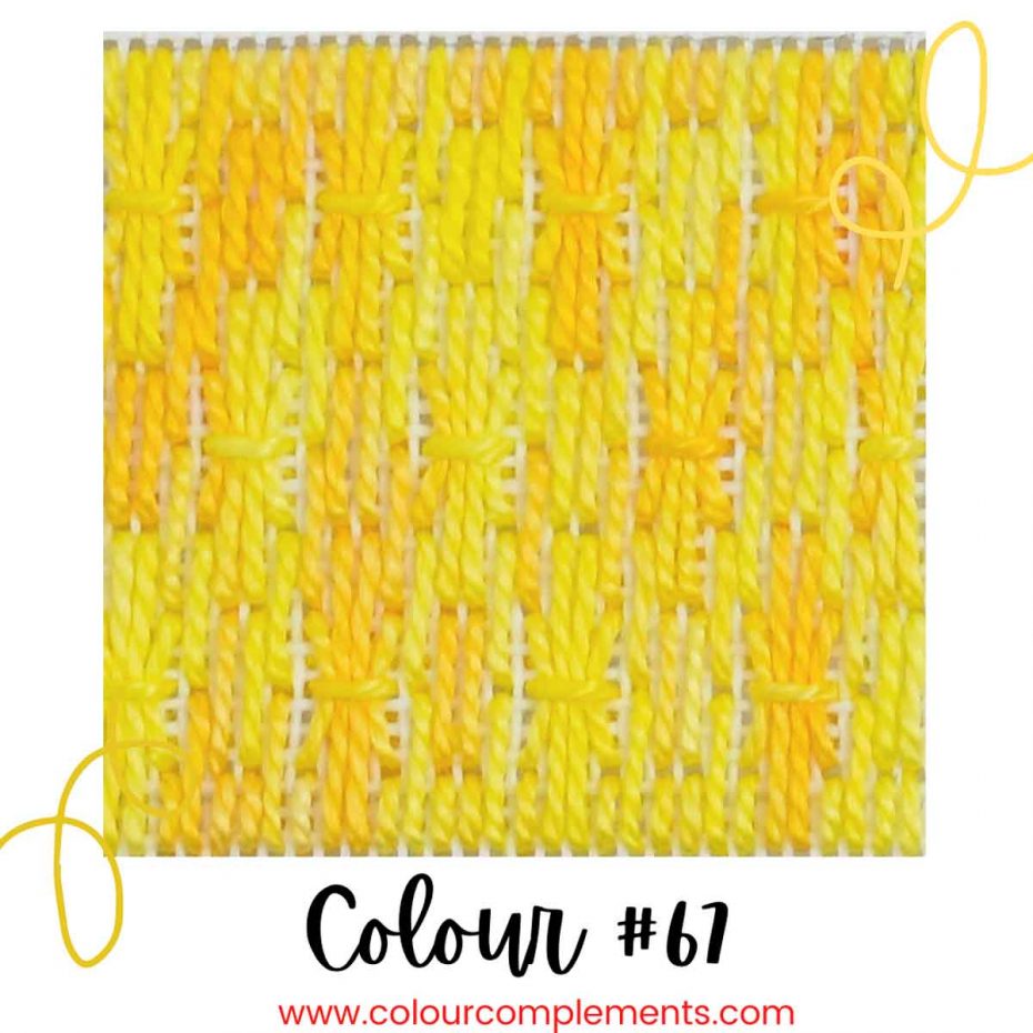 Stitch Sample Colour 72 | Video - Colour Complements