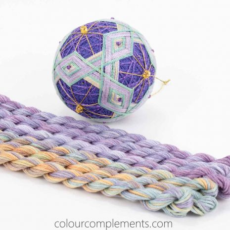 COLOUR COMPLEMENTS - JAPANESE TEMARI