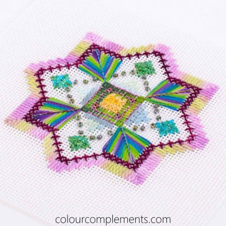 Needlepoint Bands Design | A Hearts for Hospice Feature