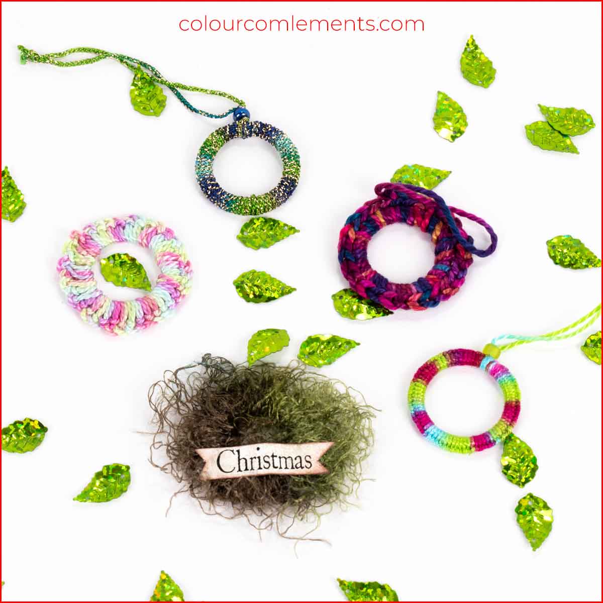 Embellishing Gifts Using Needlework | Colour Complements