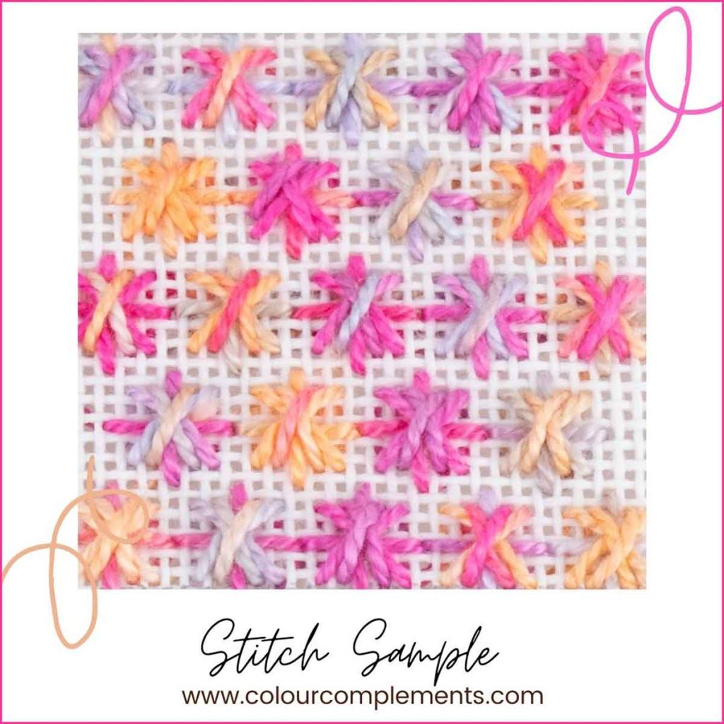 Stitch Sample Colour 72 | Video - Colour Complements