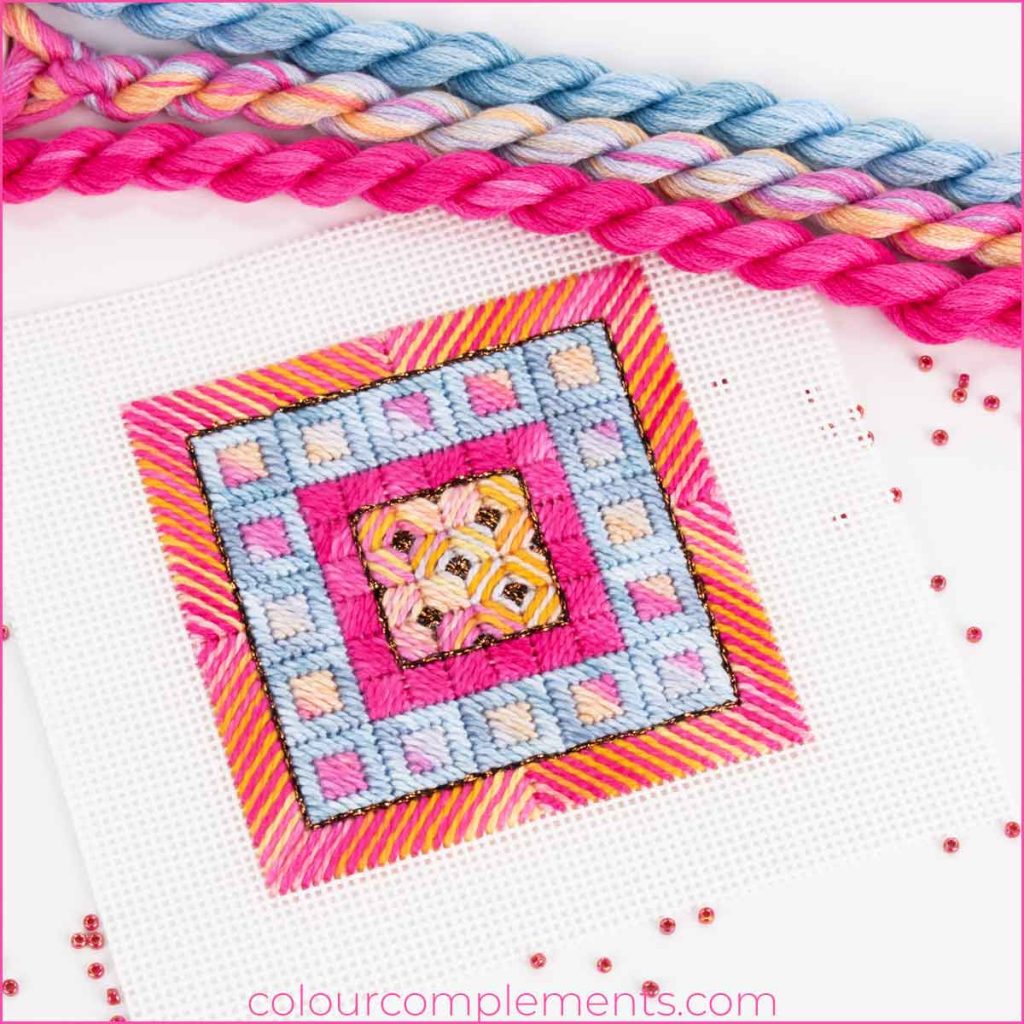 How To Use Copper Threads | Colour Complements