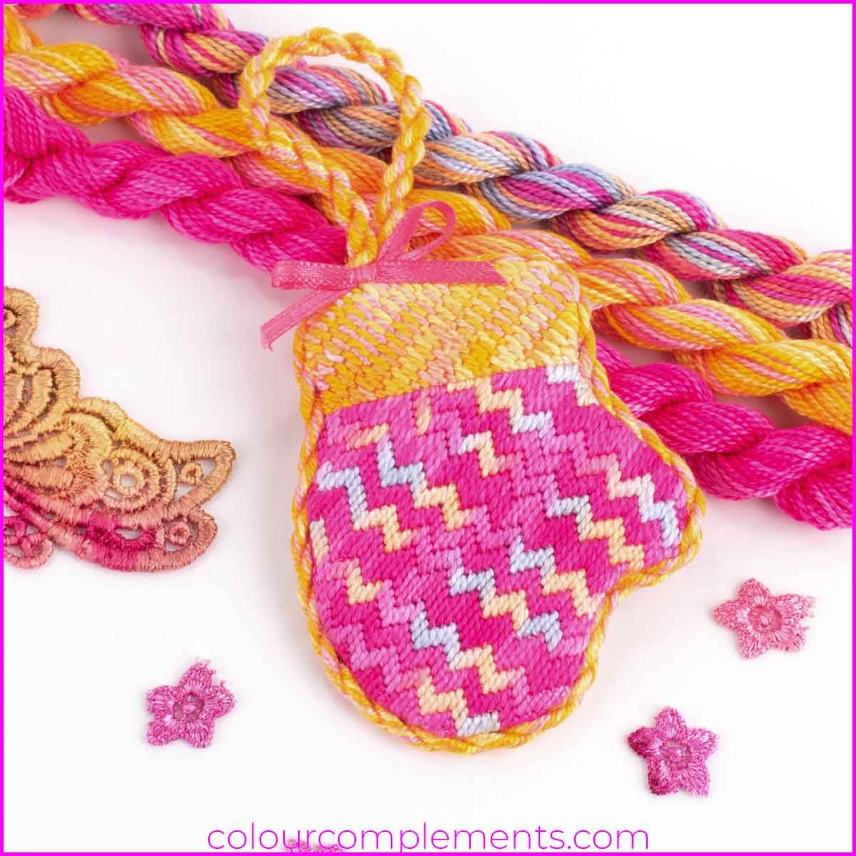 Pink Mitten | 12 Months Of Mittens Series |Colour Complements