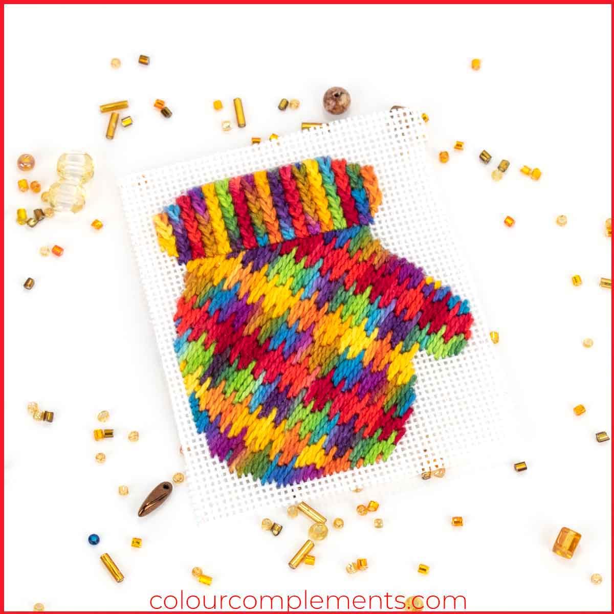 Colourful Mitten Design | Colour Complements