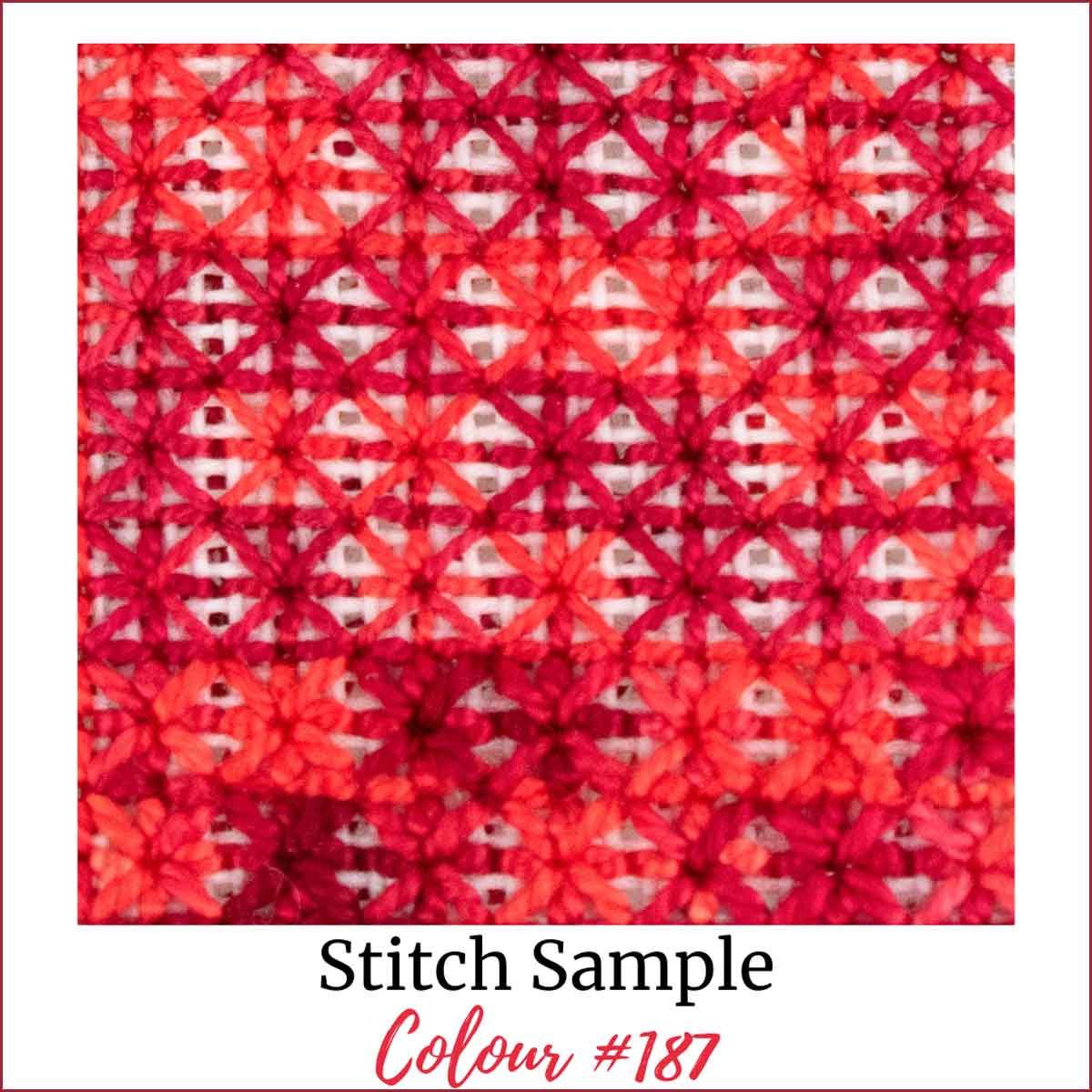 Stitch Sample Colour 72 | Video - Colour Complements