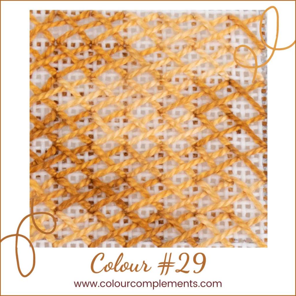 Stitch Sample Colour 72 | Video - Colour Complements