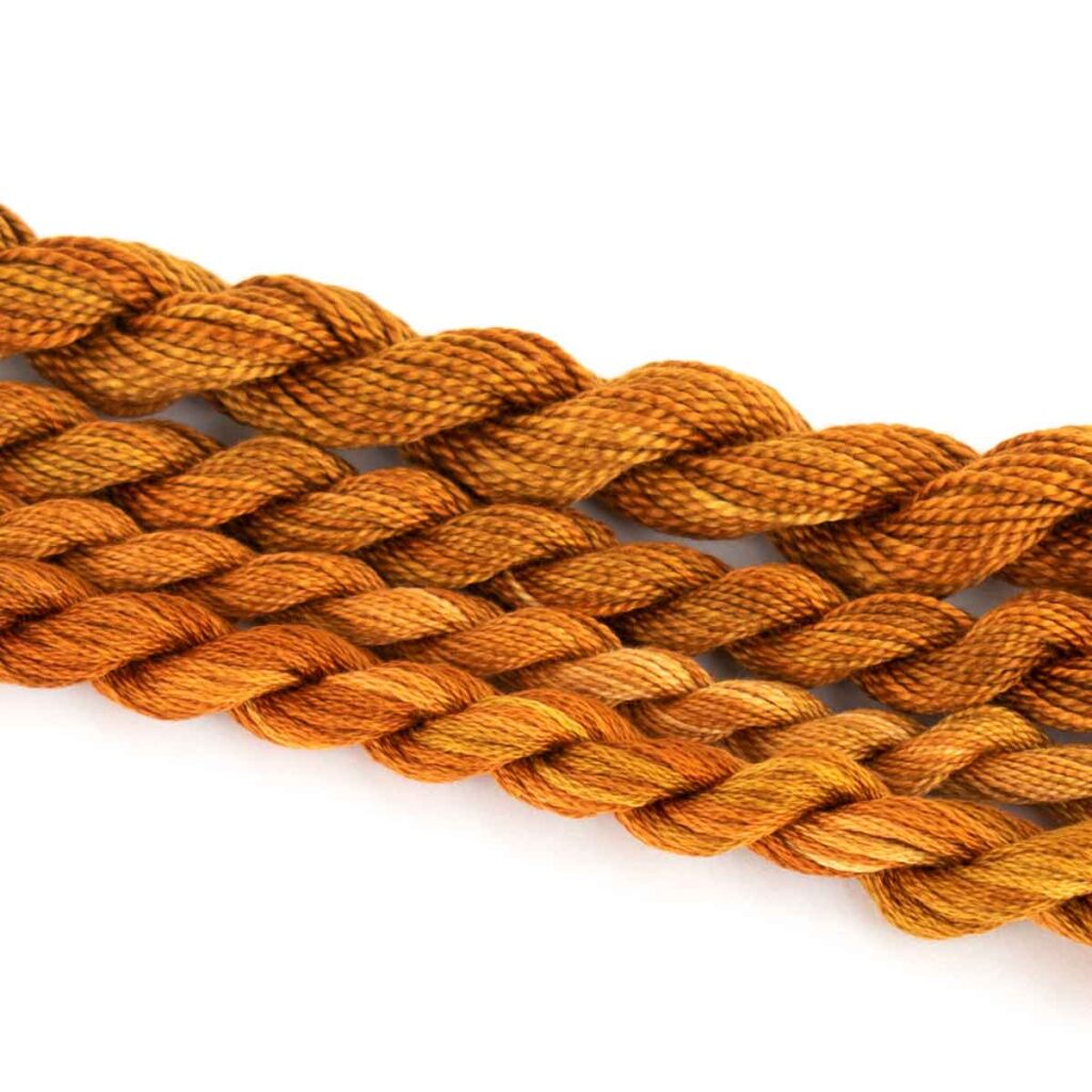Golden Brown | Embroidery Threads |Colour Complements