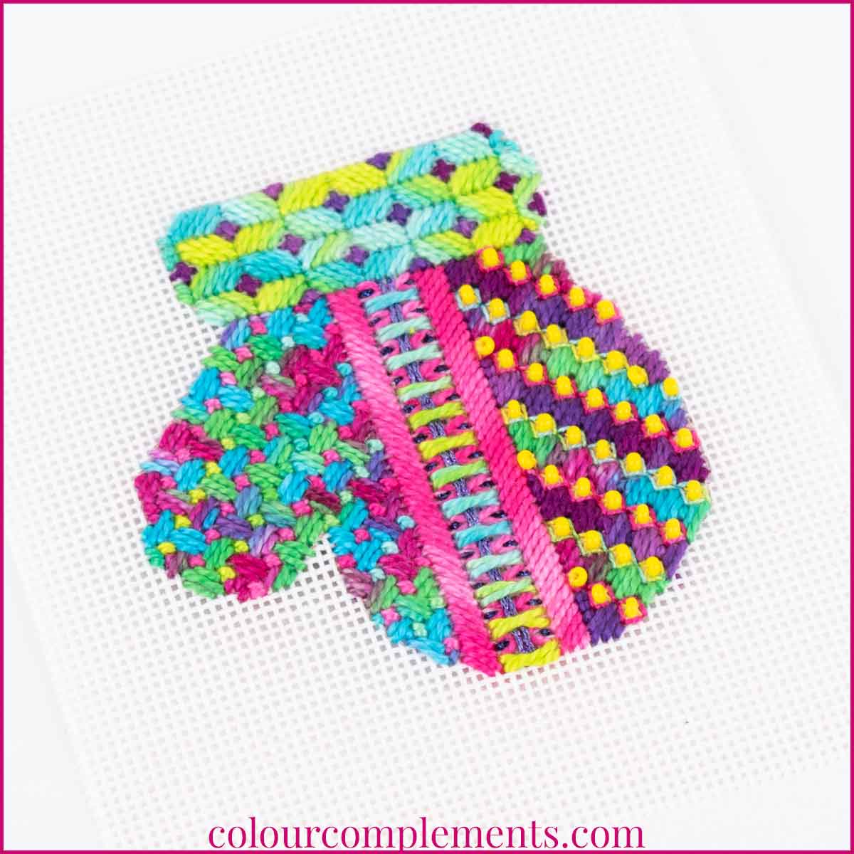 Using A Bold Palette Of Colour For 12 Months Of Mittens