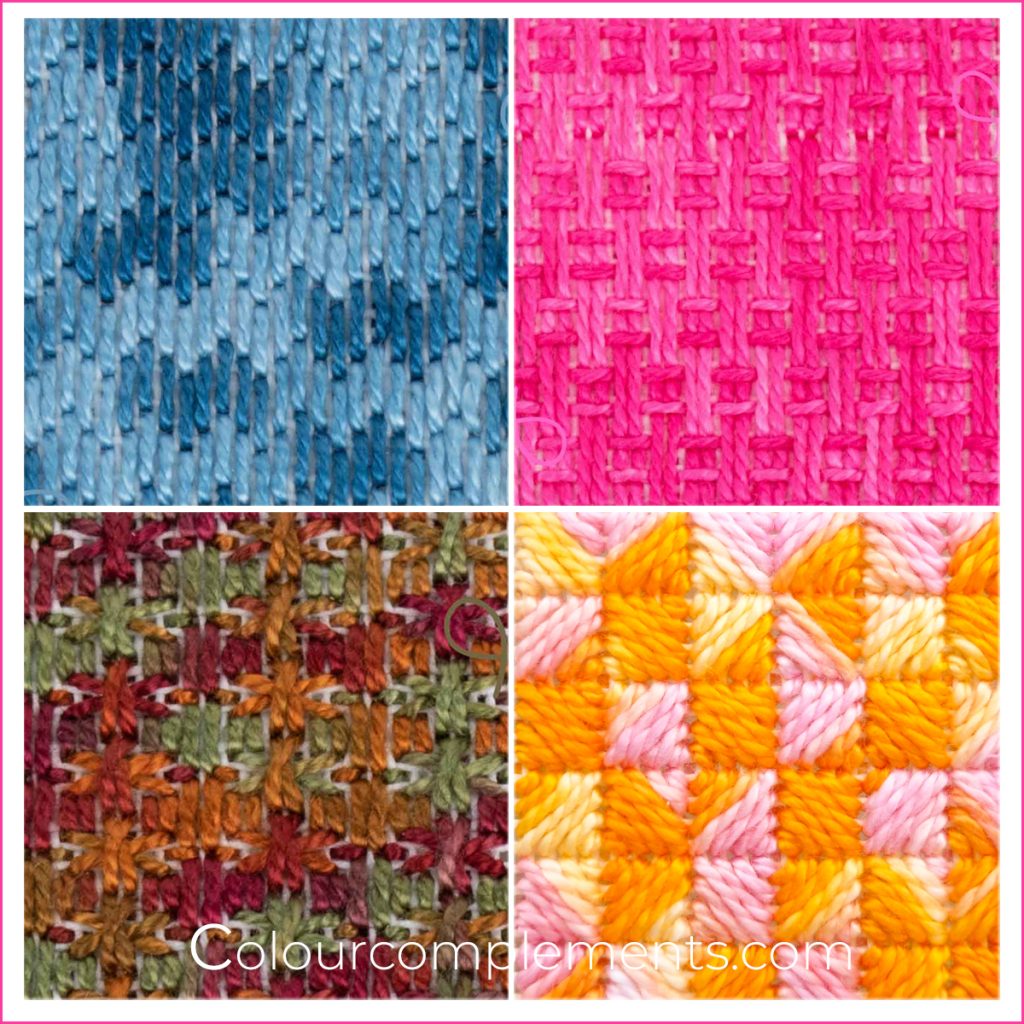 Experimenting With Stitches Using Different Resources | Colour Complements