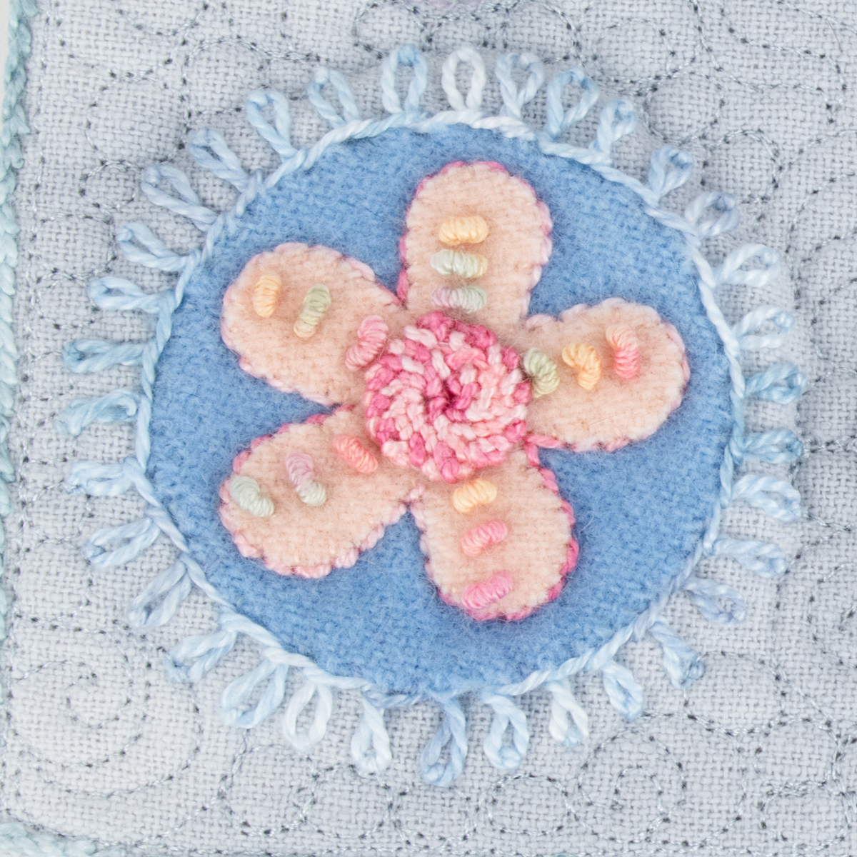 Creating Wool Applique Using Complementary Pastel Colours | Colour ...
