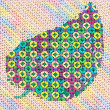 Needlepoint Bands Design | A Hearts for Hospice Feature