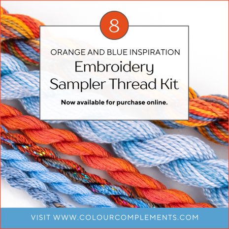 Embroidery Threads | Hand Dyed | Colour Complements