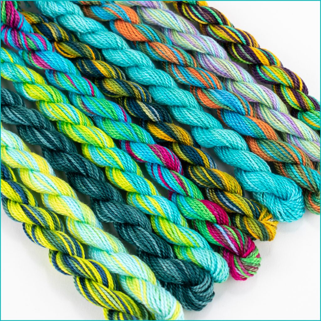 Cleopatra's Heart Thread Kit Colour Complements