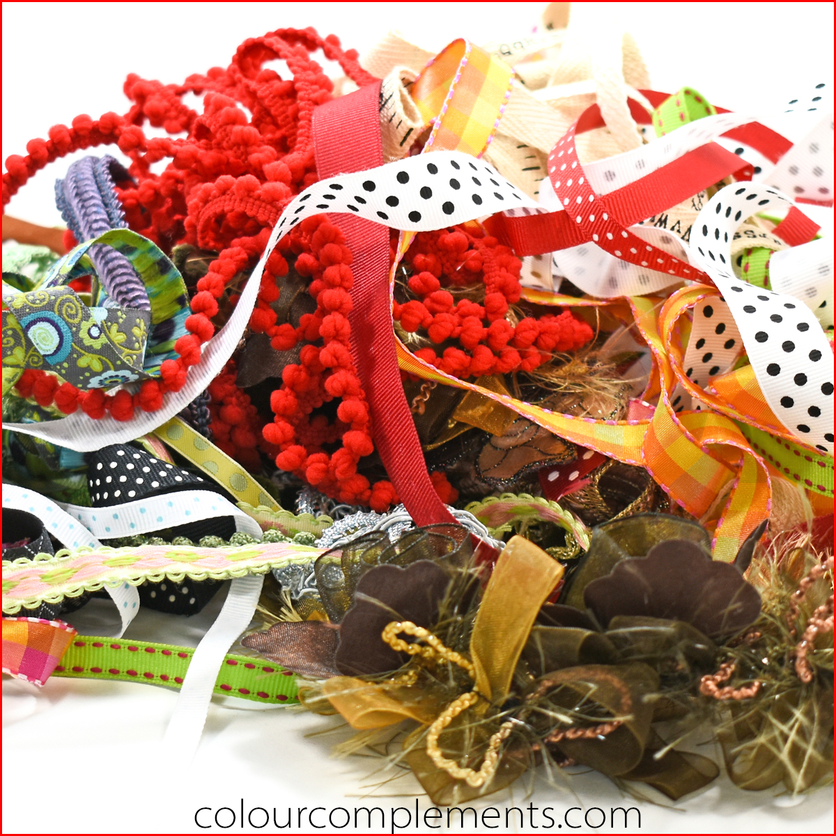 How To Use Decorative Trims For Your Crazy Quilt Project | Colour Complements