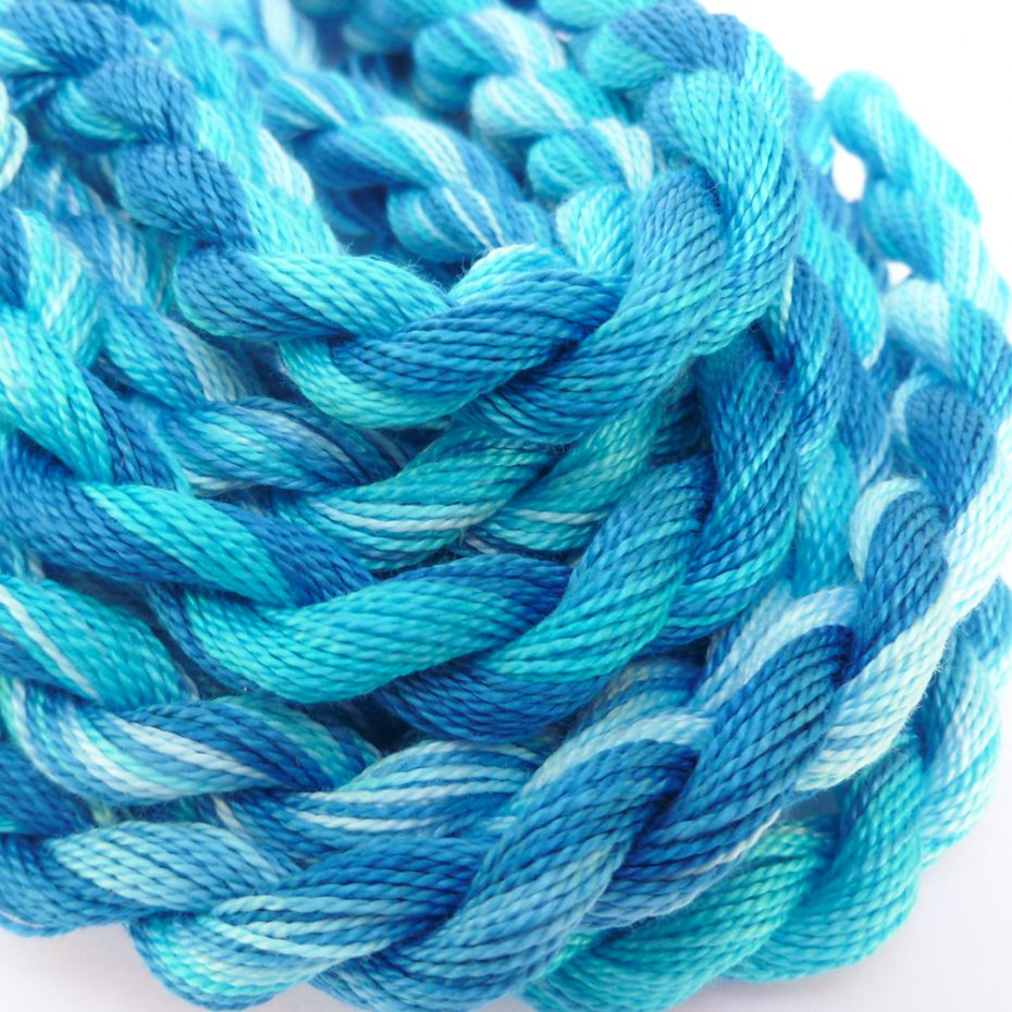 Turquoise Blue | Embroidery Threads |Colour Complements