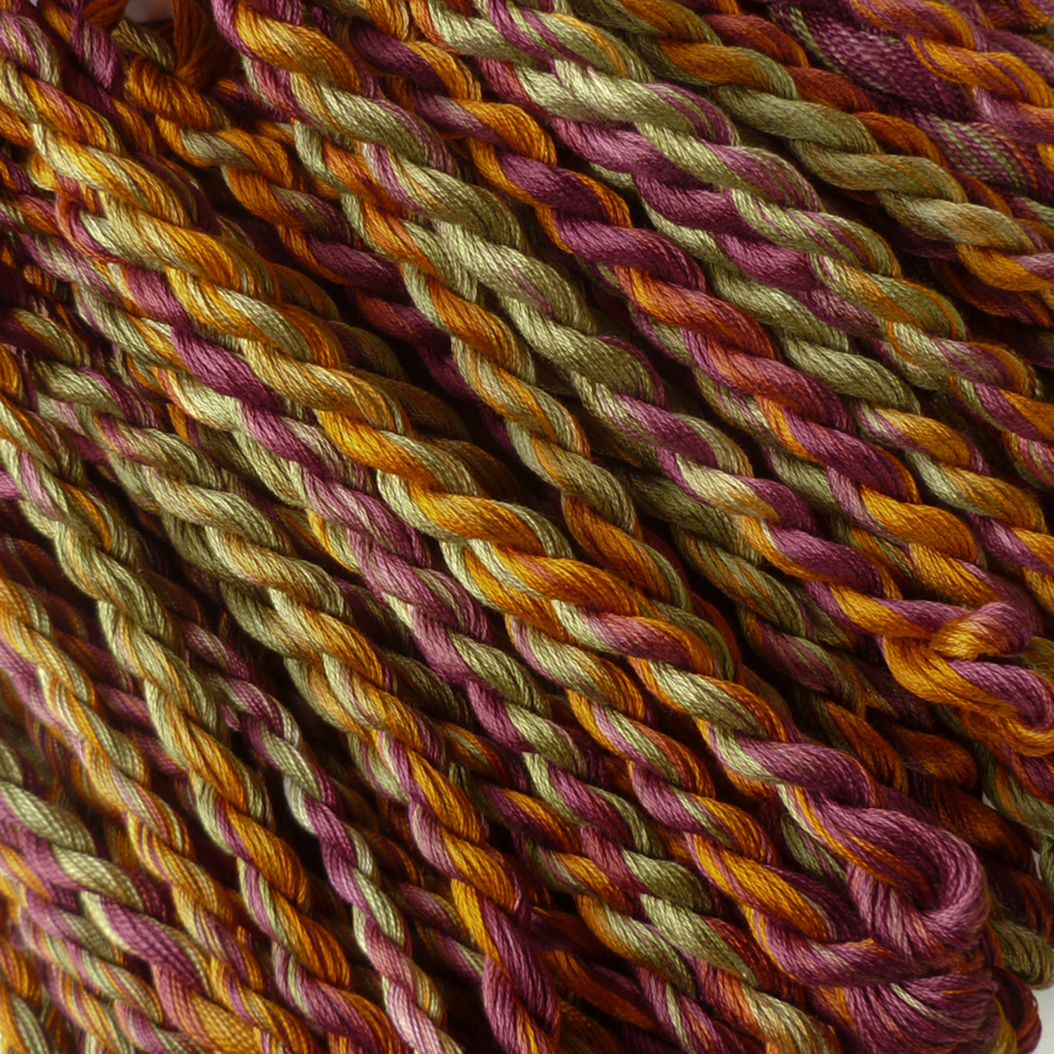 Fall Colours Embroidery Threads - Colour Complements